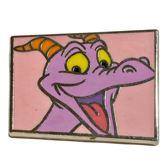 Disney | Jewelry | Disney Parks Figment Dragon Trading Pin New 24 Pink ...
